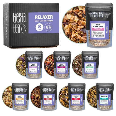 Tiesta Tea Relaxer Sampler, Loose Leaf Tea - 6ct : Target