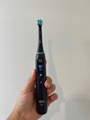 Oral-B iO7 Electric Toothbrush with 2 Brush Heads, Black Onyx : Target