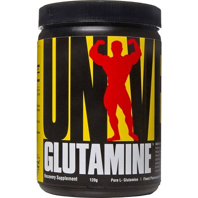 Universal Nutrition Glutamine Powder Dietary Supplement - 24 Servings ...