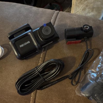 Rexing Dt2 Dual Channel 1080p Front And Rear Dash Cam : Target