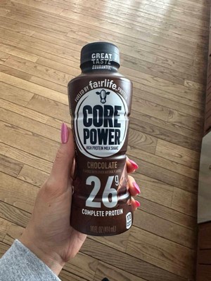 Core Power Chocolate 26g Protein Shake - 14 Fl Oz Bottle : Target