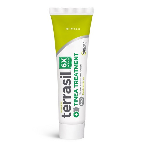 Terrasil Tinea Treatment Max 14gm With Clotrimazole & Natural ...