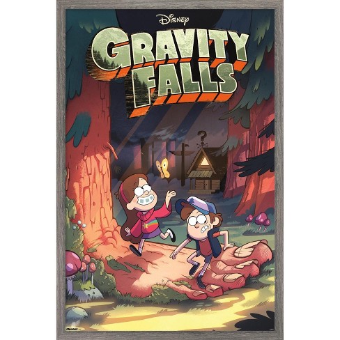 Trends International Disney Gravity Falls - Key Art Framed Wall Poster ...