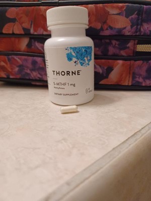 Thorne 5-mthf 1mg - Methylfolate (active B9 Folate) Supplement ...