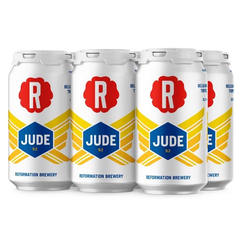 Reformation Jude Belgian Tripel Beer - 6pk/12 Fl Oz Cans : Target