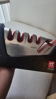 Zwilling Razor-sharp 4-stage Pull Through Knife Sharpener With Shear ...