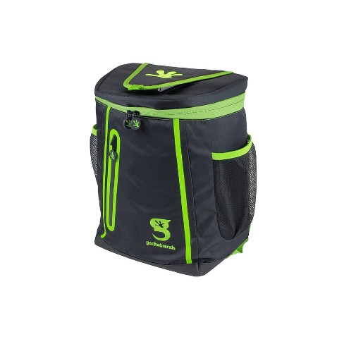 Geckobrands Opticool Backpack Cooler In Grey/neon Green : Target
