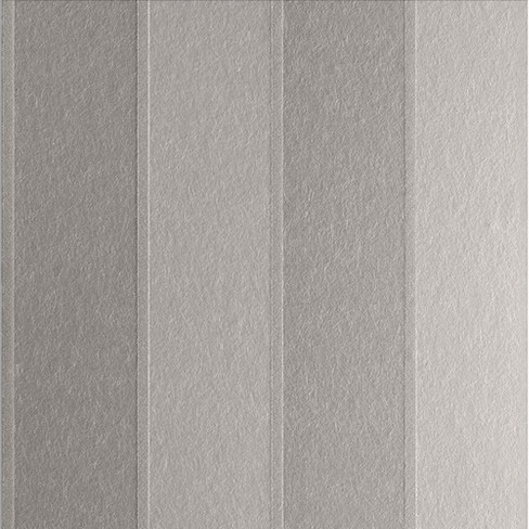 Baroque Bead Stripe Platinum Grey Paste The Wall Wallpaper : Target