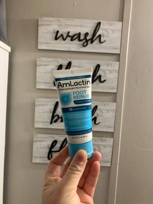 Amlactin Foot Repair Foot Cream Therapy Aha Cream Unscented - 3oz : Target