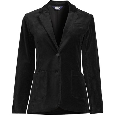 Petal And Pup Vera Velvet Blazer - Black Xs : Target