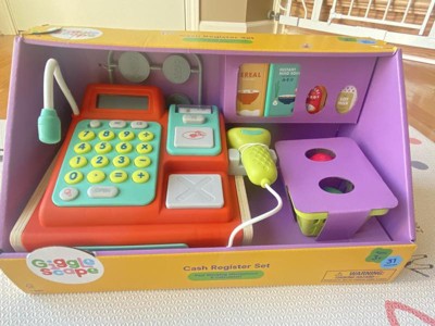 Cash Register Set - Gigglescape™: Educational Toy, Pretend Shopping ...