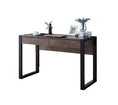Xander Modern Secretary Desk - Natural/black - Safavieh : Target
