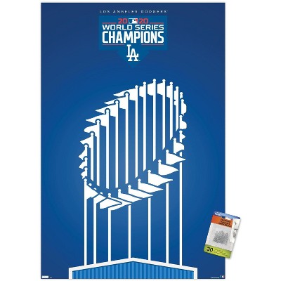 Trends International Mlb Los Angeles Dodgers - Minimalist Champions ...