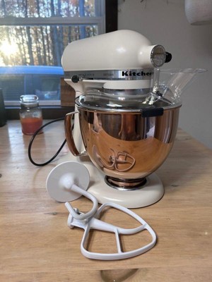 Kitchenaid 5qt 10-speed Stand Mixer With Copper Bowl Fresh Linen ...