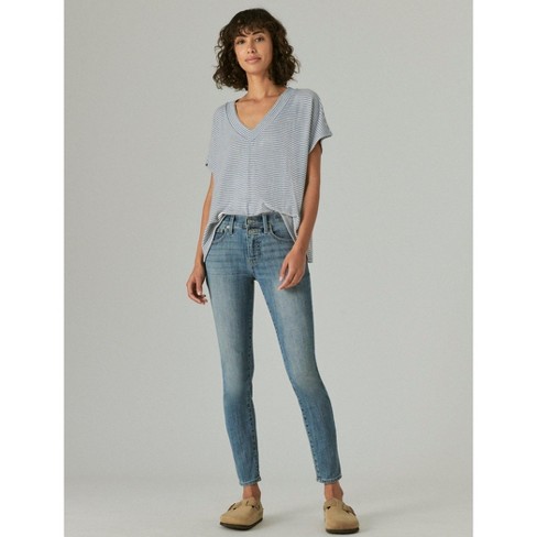Lucky Brand Ava Mid Rise Skinny Jeans 24 - www.gruponym.mx