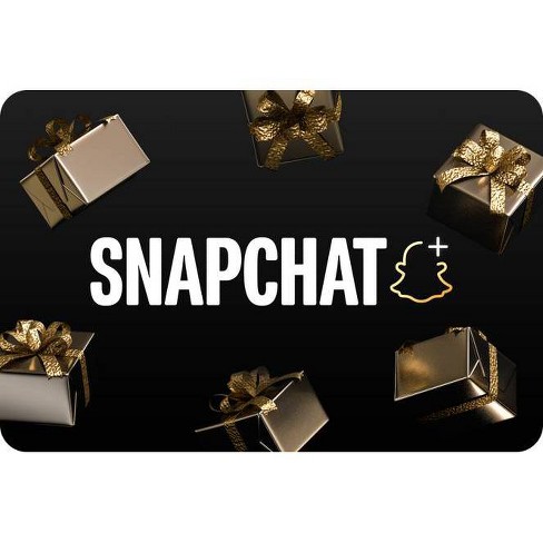 Snapchat+ Gift Card (email Delivery) : Target