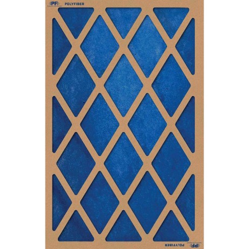 Purafilter 16 In. W X 20 In. H X 1 In. D Polyfiber 5 Merv Flat Panel ...