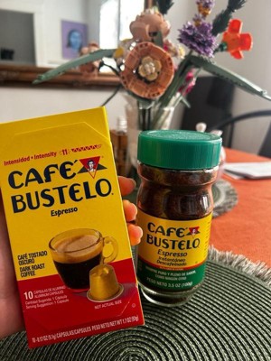 Cafe Bustelo Decaffeinated Instant Espresso Roast Dark Roast Ground ...