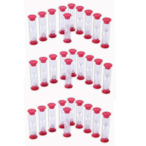 Learning Advantage 1 Minute Sand Timers, 10 Per Pack, 3 Packs : Target