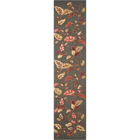 Martha Stewart Msr3611 Hand Tufted Runner Rug - Francesca Black - 2'3 ...