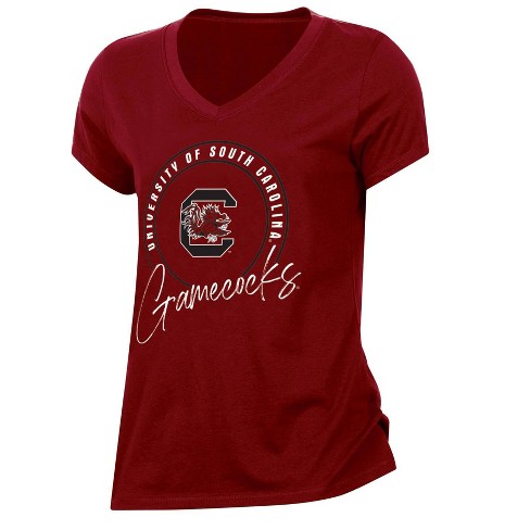 Ncaa South Carolina Gamecocks Women's V-neck T-shirt : Target