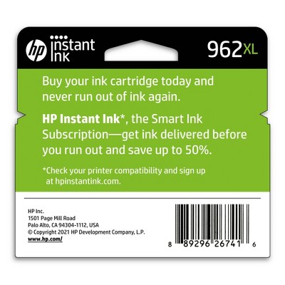 Hp 962xl Original Ink Cartridge - Cyan : Target