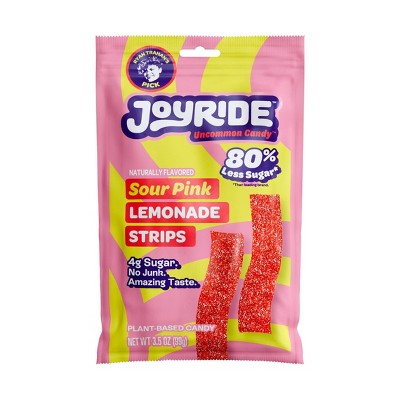 JOYRIDE Candy Sour Pink Lemonade Strips - 3.5oz : Target
