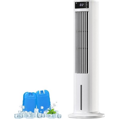 ZAFRO 40" Evaporative Air Cooler with 80¡ã Oscillation, 24H Timer ...