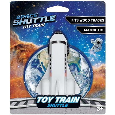 Masterpieces Space Shuttle Wooden Toy Train Engine For Kids : Target