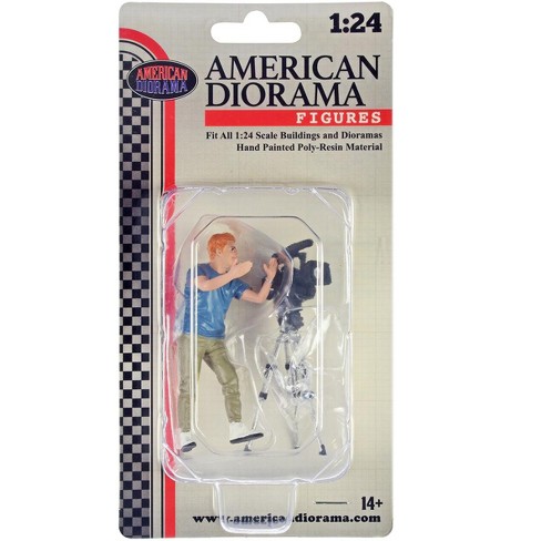 "on-air" Figure 5 With Standing Camera For 1/24 Scale Models By ...