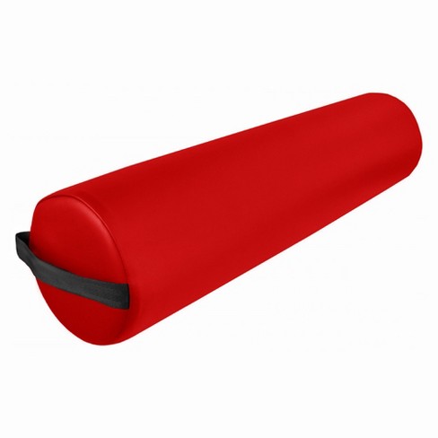 6" Diameter Deluxe Massage Table 25" Full Bolster (red) : Target