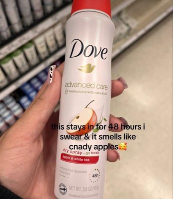 Dove Beauty Advanced Care Apple & White Tea 72-hour Women's ...