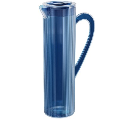 Elle Decor Acrylic Water Pitcher With Lid, 50-ounces Iced Tea Pitcher ...