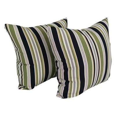 Outdoor Patterned Spun Polyester 25-inch Jumbo Throw Pillows (set Of 2 ...