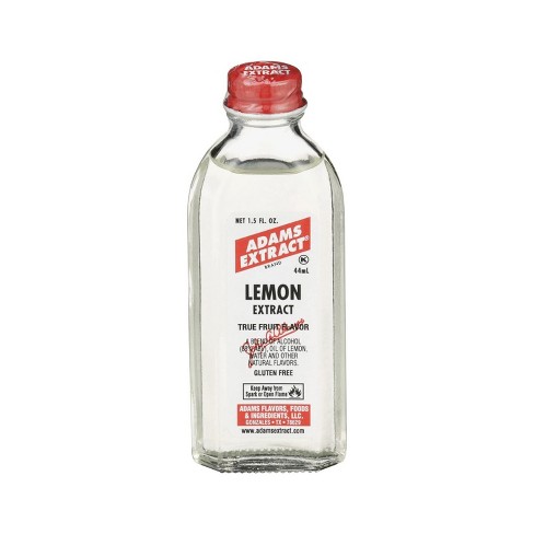 Adams Extract Pure Lemon Extract, 1.5 Fl Oz : Target