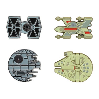 Salesone Llc Star Wars 3d Lightsaber Pin Set | Exclusive Magnetic Star ...
