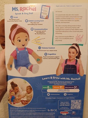 Ms. Rachel Speak & Sing Doll : Target