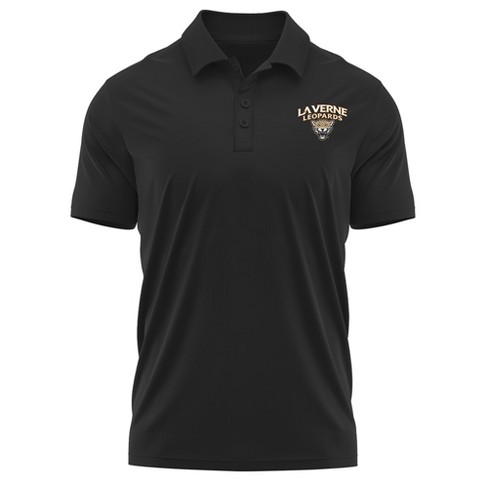 University Of La Verne Adult Polo Left Chest Logo, Black, Small : Target