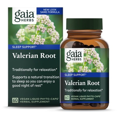 Gaia Herbs Valerian Root - Natural Sleep Support For A Natural Calm To ...