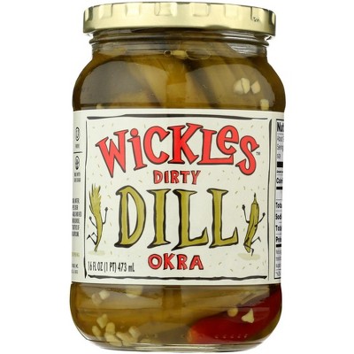Wickles Dirty Dill Cocktail Cornichons - Case Of 6 - 12 Oz. : Target