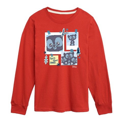 Disney Harris, Hubert, & Hamish Long Sleeve Graphic T-shirt - Red - 5t ...