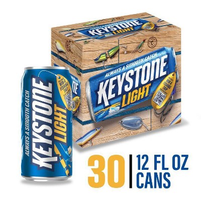 Keystone Light Beer - 30pk/12 fl oz Cans : Target