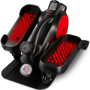 LifePro FlexStride Under Desk Elliptical with Red Light Therapy Seated ...