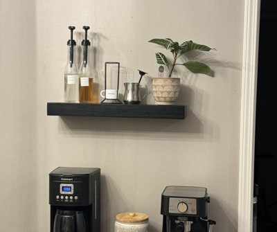 24" Floating Wood Shelf - Threshold™ : Target