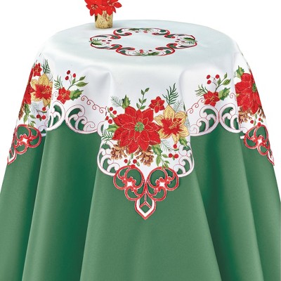 Collections Etc Snowman Family Christmas Table Linens Square : Target