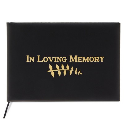 Faithful Finds In Loving Memory Funeral Guest Book for Memorial Service ...