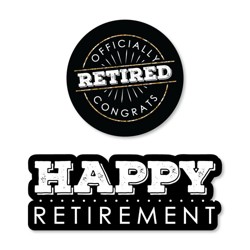 Big Dot Of Happiness Teacher Retirement - Diy Shaped Happy Retirement ...