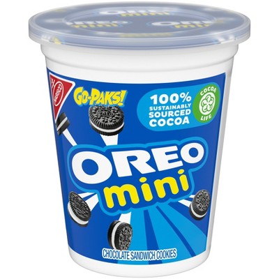Oreo Mini Chocolate Sandwich Cookies - Snack-sak - 8oz : Target