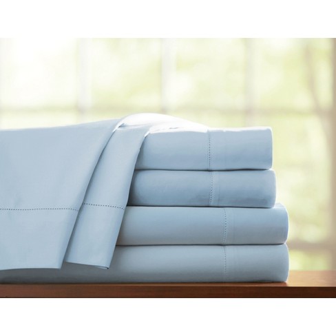 Pointehaven 800 Thread Count Long Staple Cotton Deep Pocket Luxury Blue ...