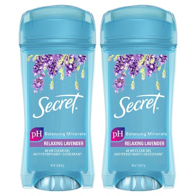 Secret Fresh Clear Gel And Deodorant For Women - Relaxing Refreshing ...